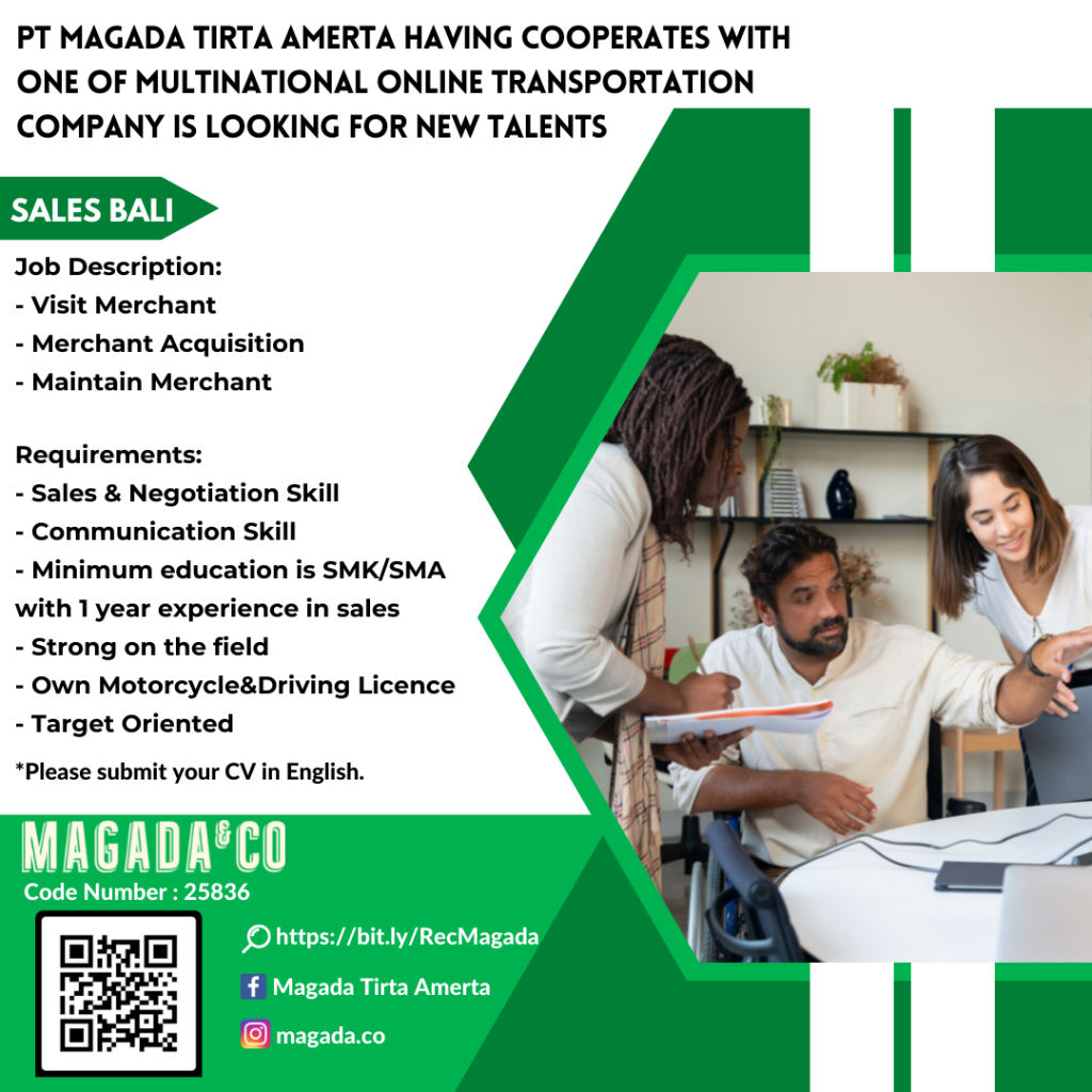 Sales – Bali – Magada & Co