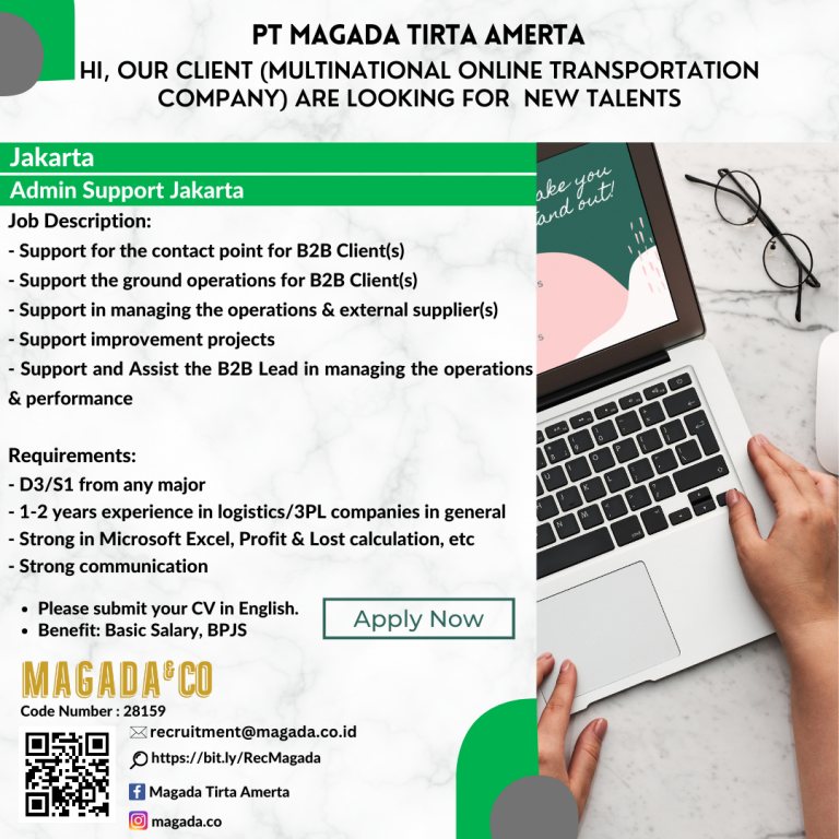Job and News – Magada & Co